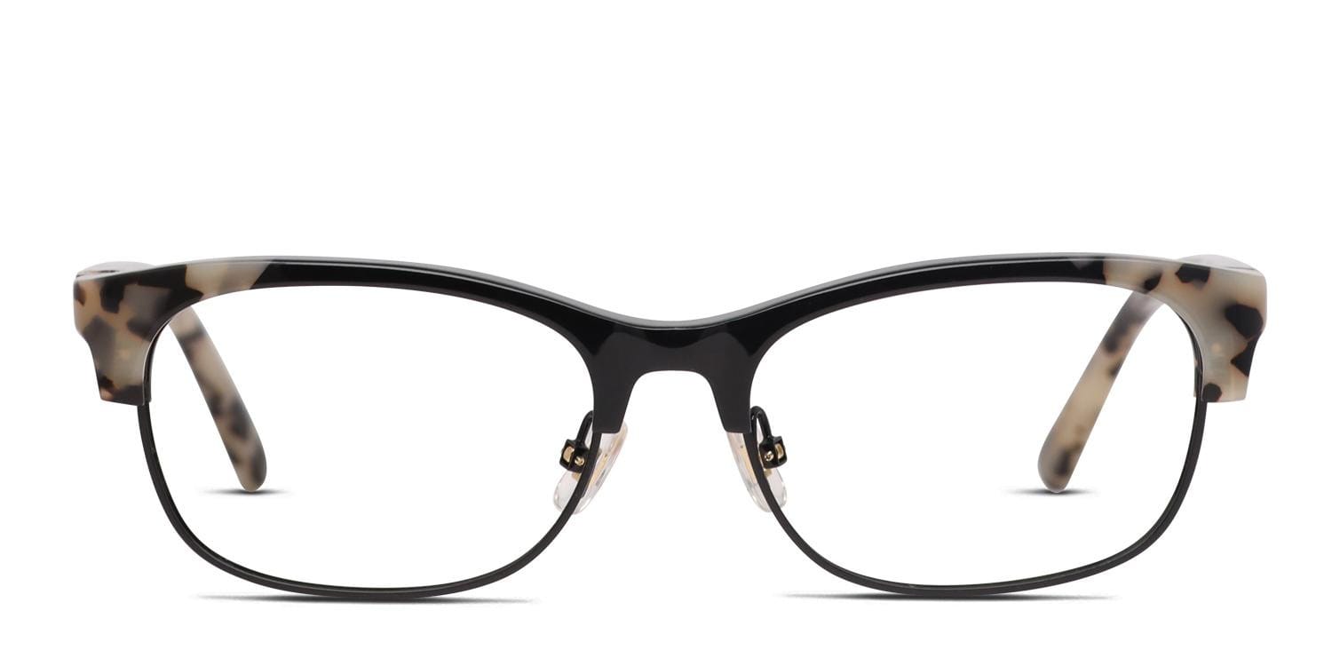 Kate Spade Adali Black/Tortoise/Beige Eyeglasses | Includes Free Rx ...