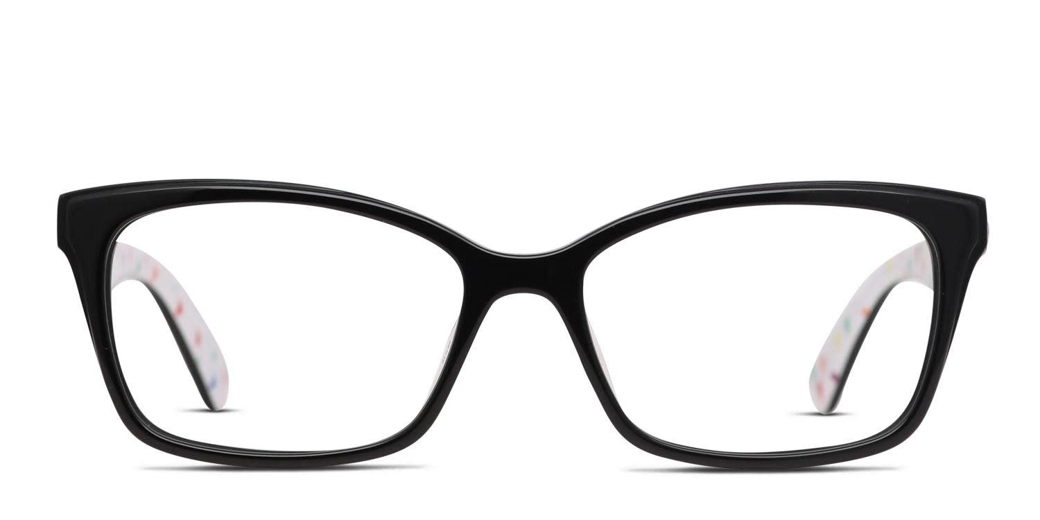 Kate Spade Jeri Black Eyeglasses | Includes Free Rx Lenses | GlassesUSA.com