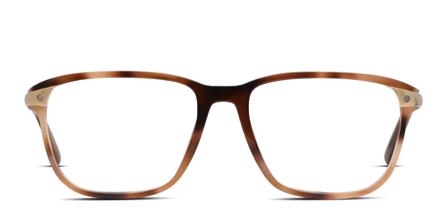 Cartier CT0075O Tortoise, Beige Prescription Eyeglasses