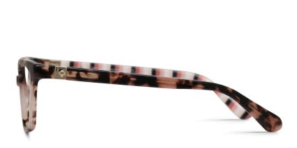Kate Spade Emilyn Tortoise, Pink Prescription Eyeglasses