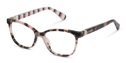 Kate Spade Emilyn Tortoise, Pink Prescription Eyeglasses
