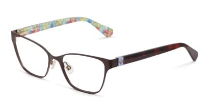 Kate Spade Ivie Brown Prescription Eyeglasses