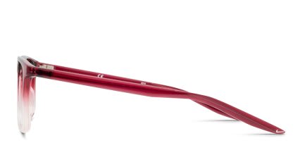 Nike 7130 Red, Clear Prescription Eyeglasses