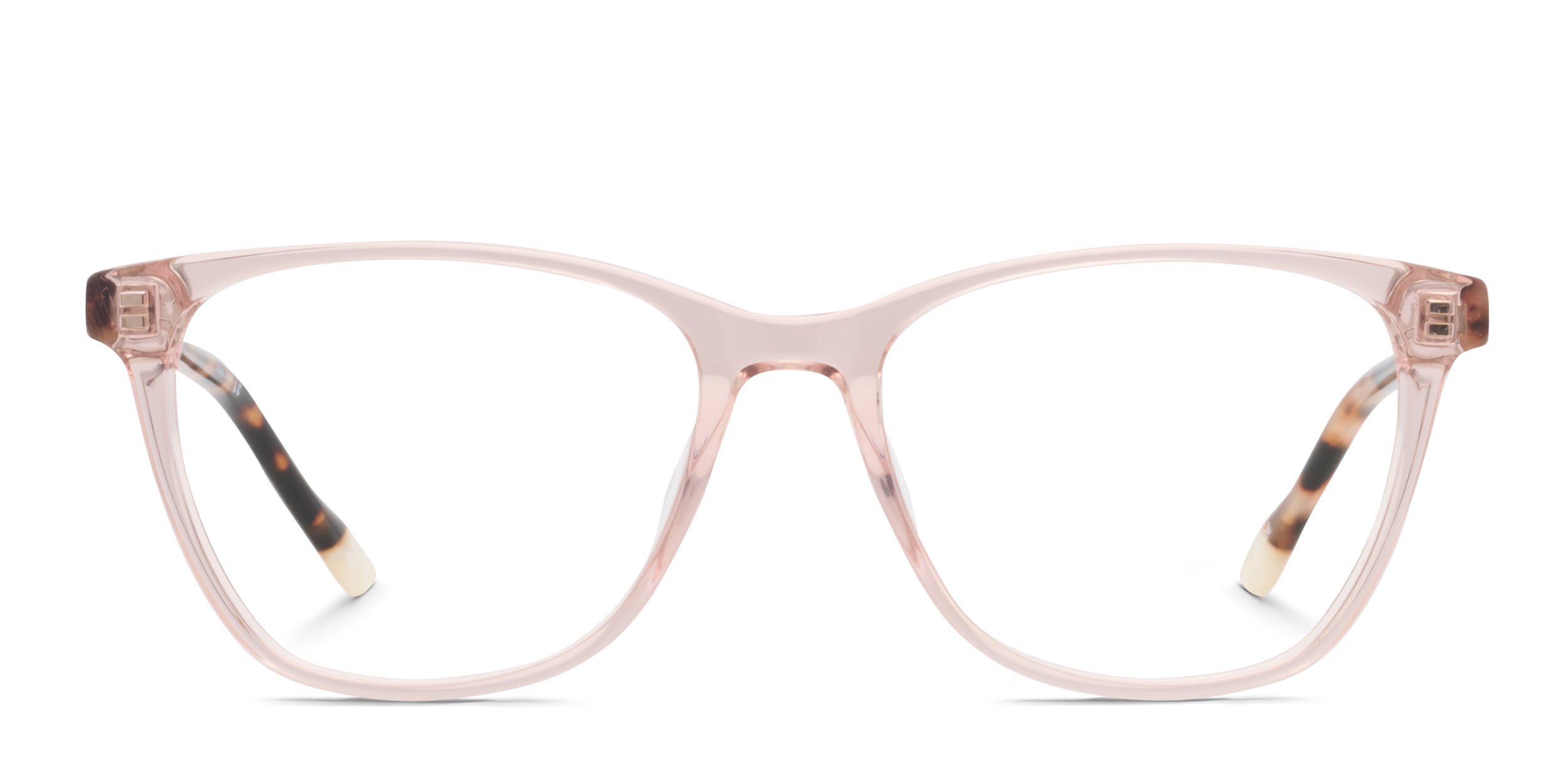 Le Specs Midsummer Night Pink, Clear Prescription Eyeglasses