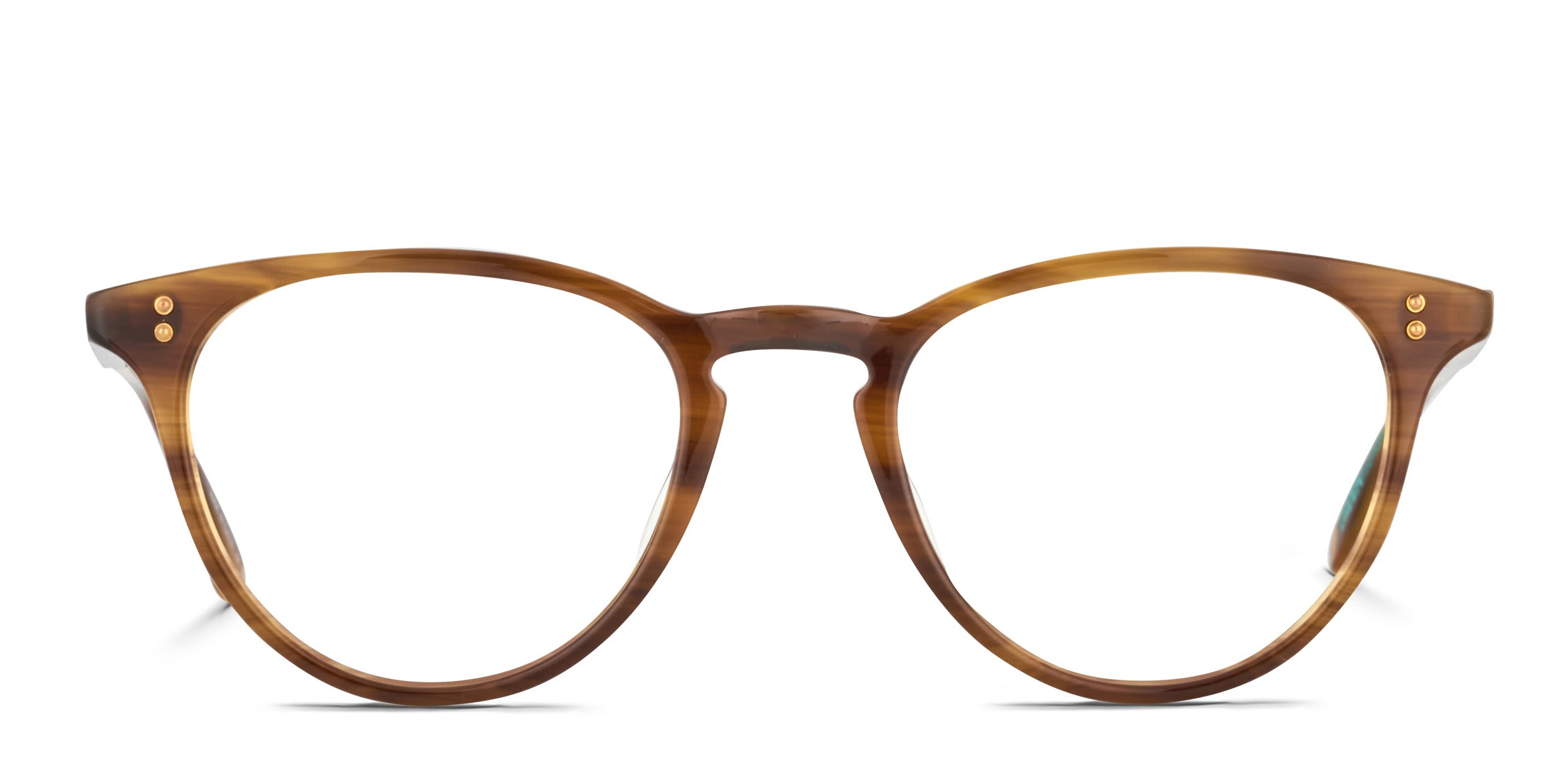Garrett Leight Alice Tortoise, Brown Prescription Eyeglasses