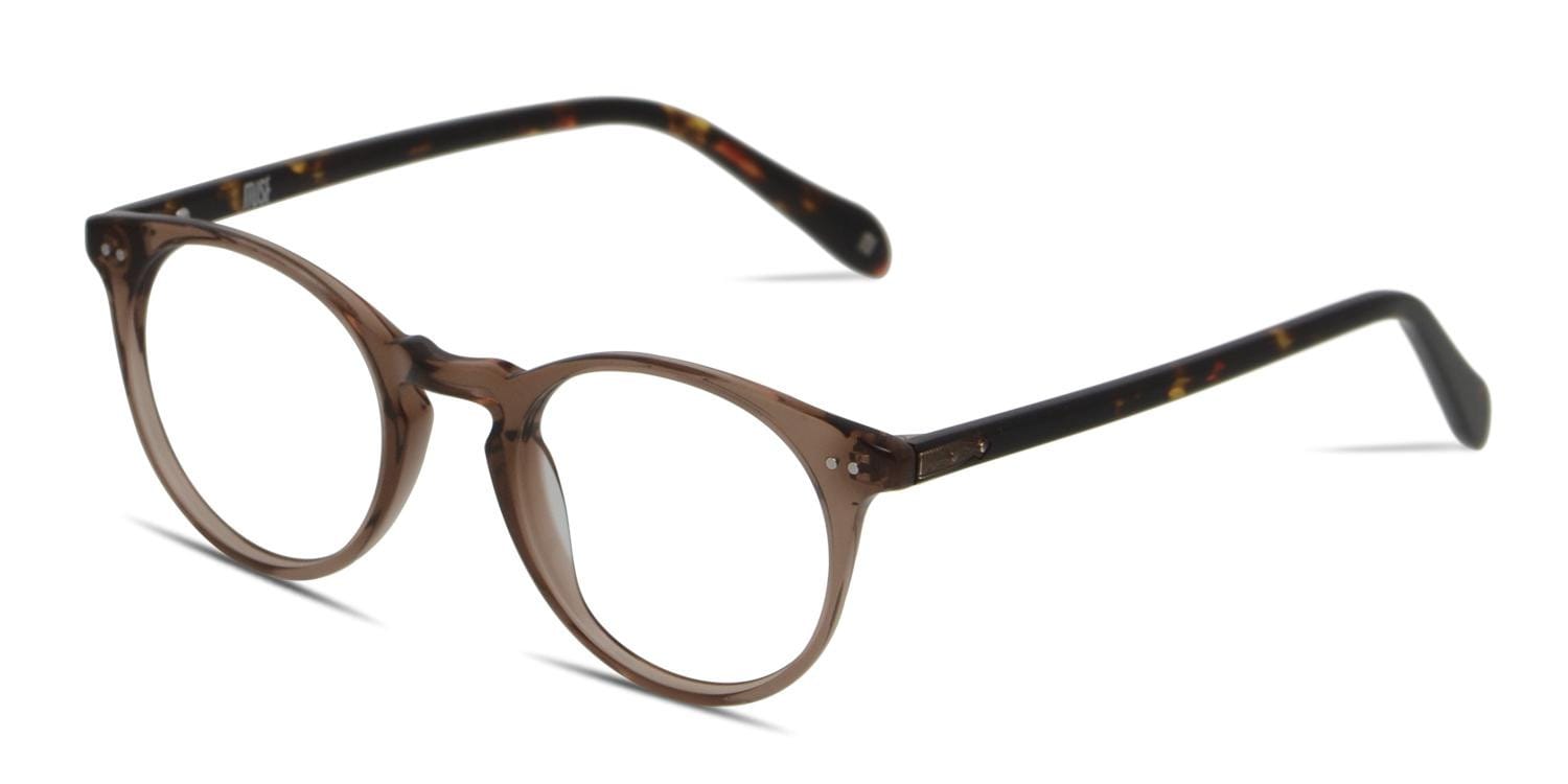 Muse Payton Clear Brown/Tortoise Prescription Eyeglasses