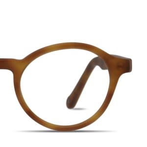 Muse M Round Tortoise/Yellow Prescription Eyeglasses