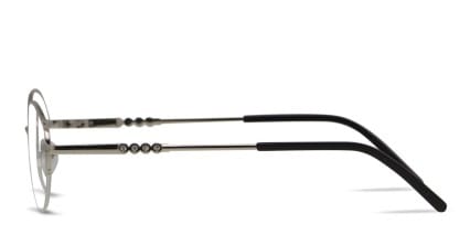 Amelia E. Juneau Silver Prescription eyeglasses