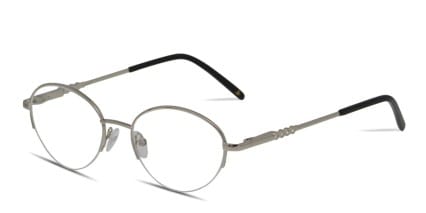 Amelia E. Juneau Silver Prescription eyeglasses