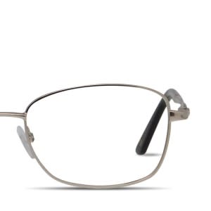 Amelia E. Aideen Silver Prescription Eyeglasses