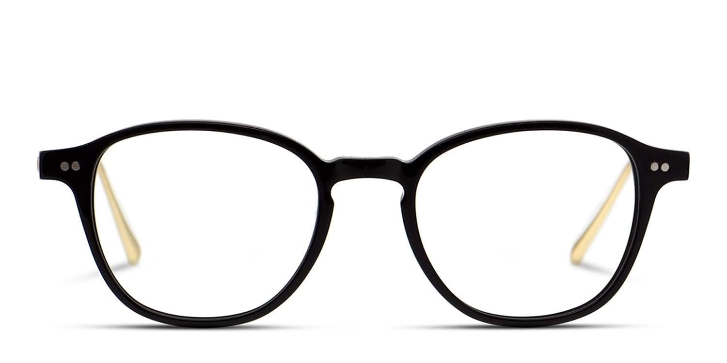 Ottoto Ozymandias Black/Gold Prescription Eyeglasses
