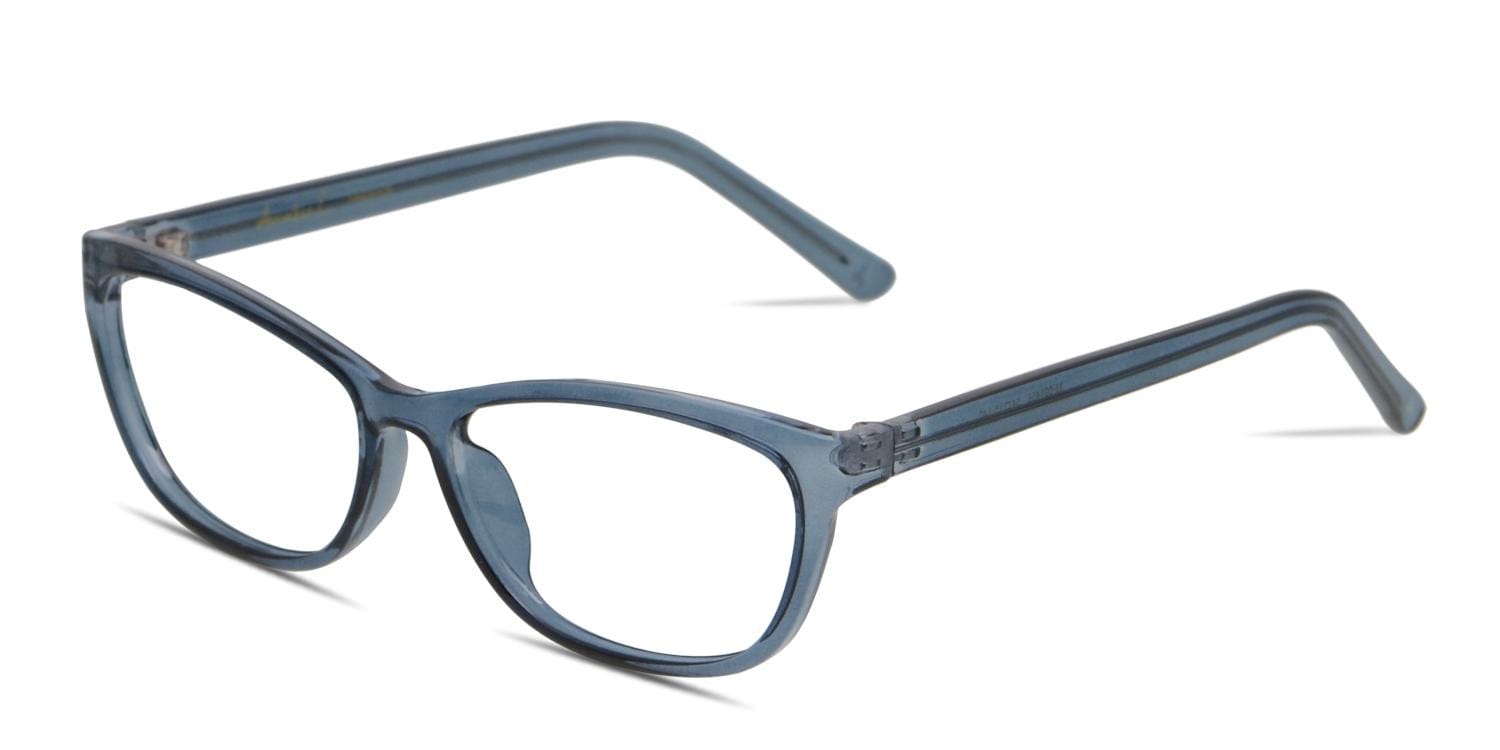 Amelia E. Arielle Clear Blue Prescription Eyeglasses