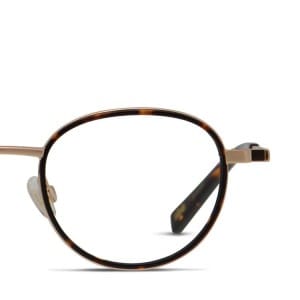 Ottoto Rondo Tortoise/Gold Prescription Eyeglasses