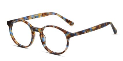 Muse M8071 Tortoise/Blue Eyeglasses | Includes Free Rx Lenses ...
