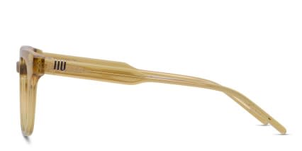 Muse Devin Clear Brown Prescription Eyeglasses