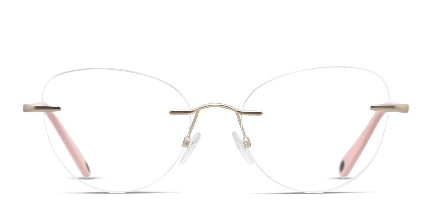 Yoji Yua Gold Prescription Eyeglasses