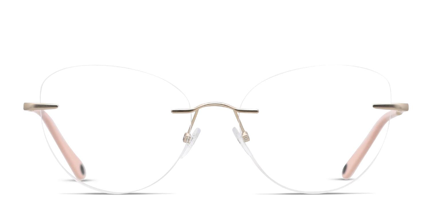 Yoji Yua Gold Prescription Eyeglasses