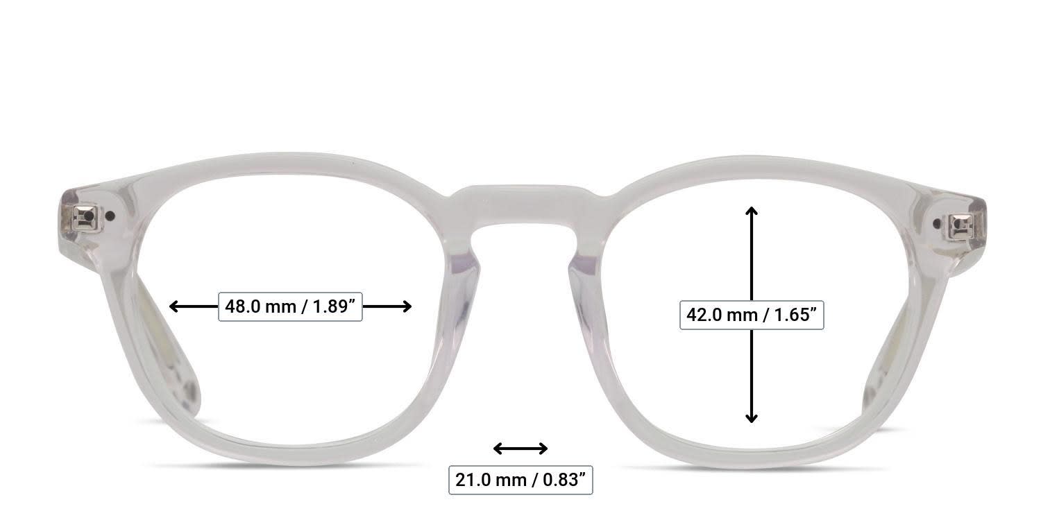 Muse GPA Clear Eyeglasses | Includes Free Rx Lenses | GlassesUSA.com