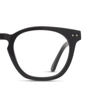 Muse Elixir Shiny Black Eyeglasses | Includes Free Rx Lenses ...