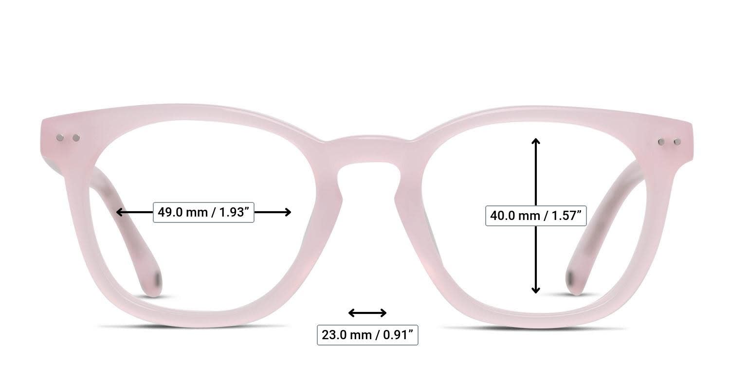 Muse Elixir Pink Eyeglasses | Includes Free Rx Lenses | GlassesUSA.com