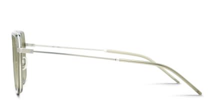 Ottoto Presto Green, Silver Eyeglasses | Includes Free Rx Lenses ...