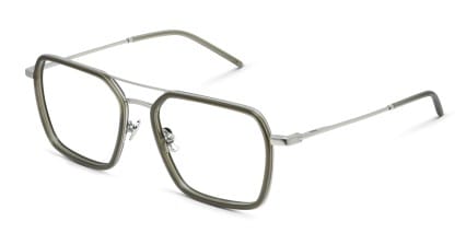 Ottoto Presto Green, Silver Eyeglasses | Includes Free Rx Lenses ...