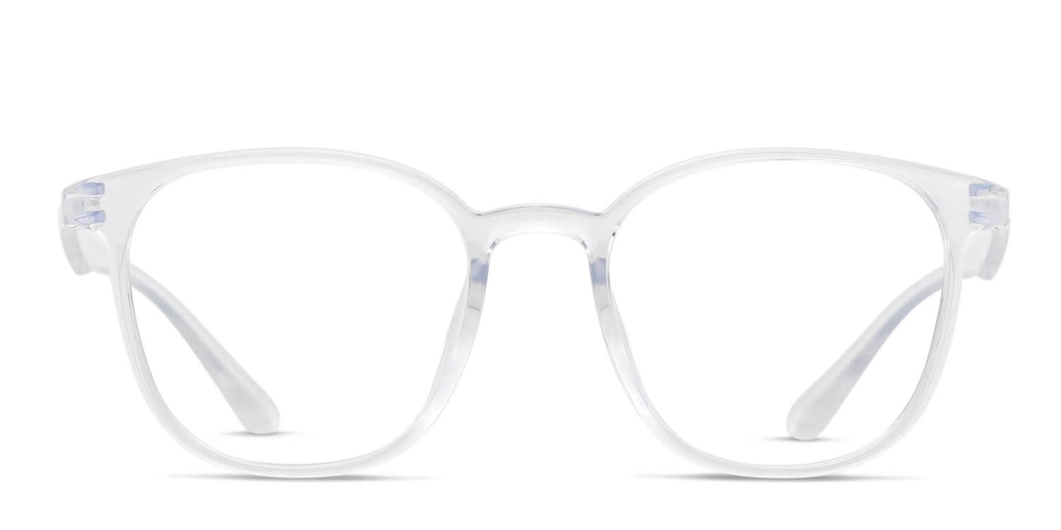 Lyanna Clear/Blue Eyeglasses | Includes Free Rx Lenses | GlassesUSA.com