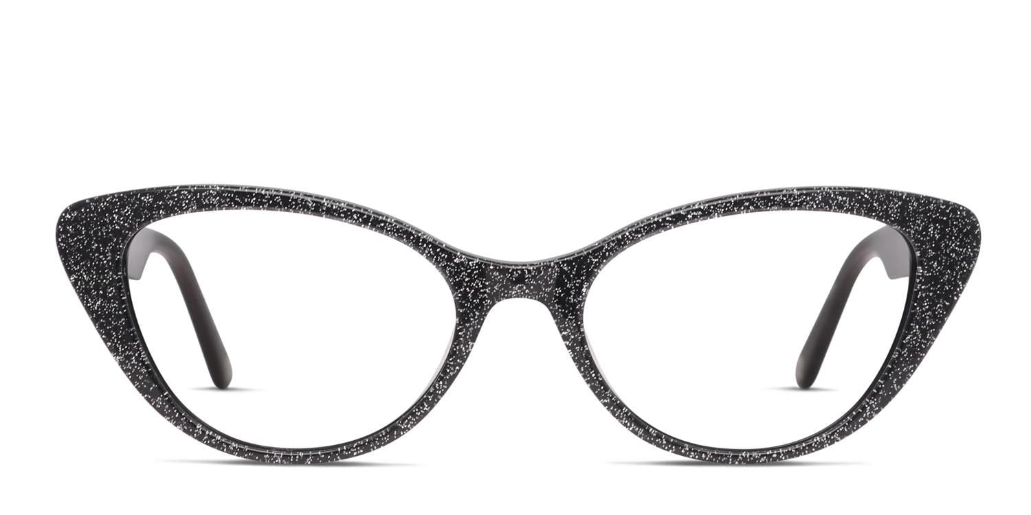 Muse Nova Gray/Glitter Eyeglasses | Includes Free Rx Lenses ...