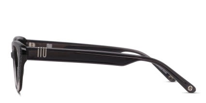 Amelia E. Nova Gray/Glitter Eyeglasses | Includes Free Rx Lenses ...