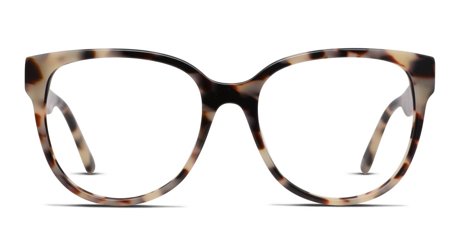 Muse Makayla Tortoise/Beige Eyeglasses | Includes Free Rx Lenses ...