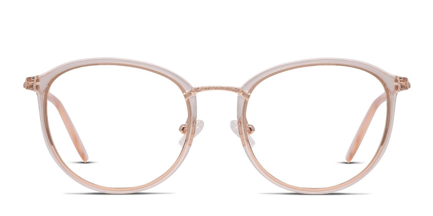 Ottoto Bellona Pink, Rose Gold Eyeglasses | Includes Free Rx Lenses ...