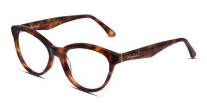 Amelia E. Deborah Tortoise Eyeglasses | Includes Free Rx Lenses ...