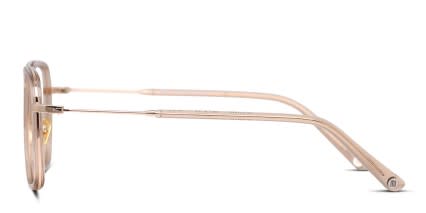 Muse On the Double Brown/Gold Eyeglasses | Includes Free Rx Lenses ...