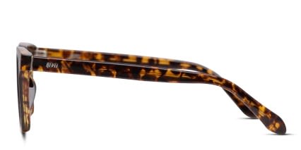 Revel Rafa w/Clip-On Tortoise Eyeglasses | Includes Free Rx Lenses ...