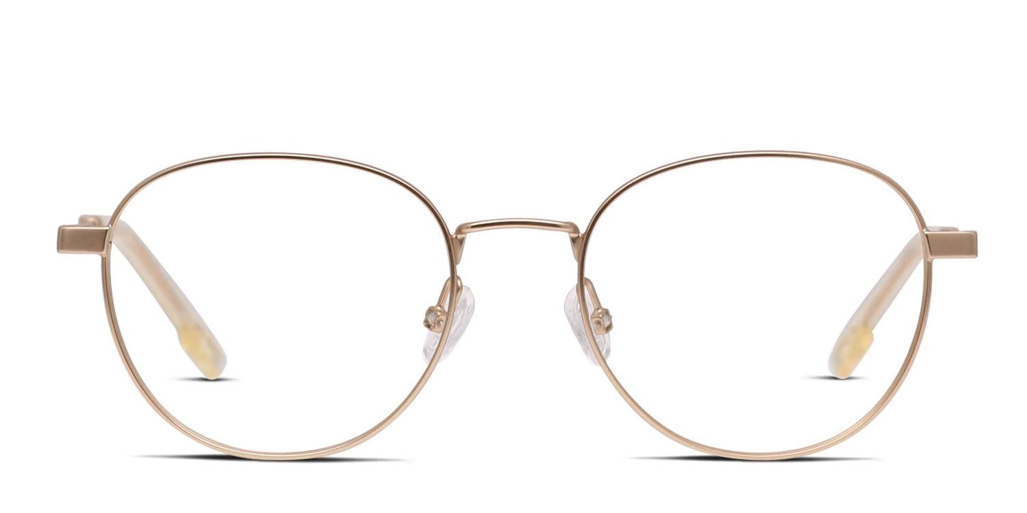Ottoto Sequence Low Bridge Fit Gold Prescription Eyeglasses