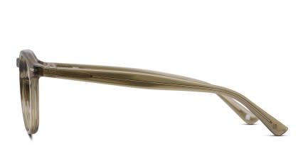 Muse Zenith Green, Clear Prescription Eyeglasses