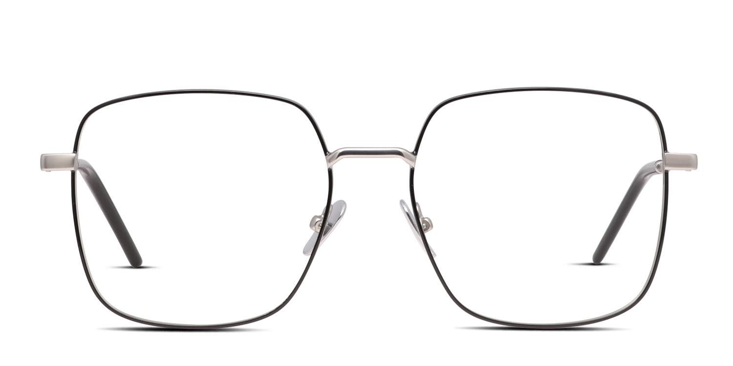 Ottoto Outlook Black, Sliver Prescription Eyeglasses