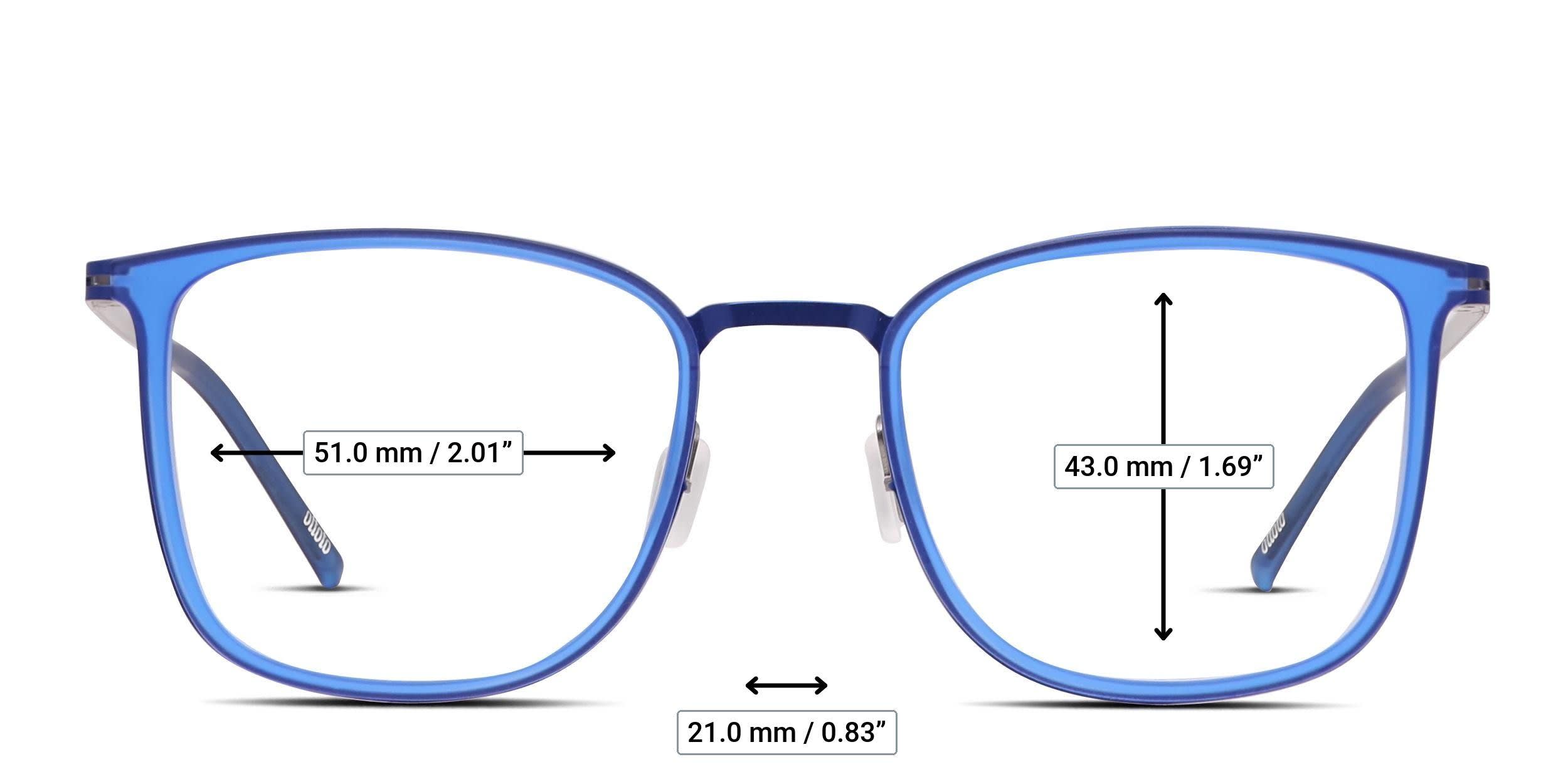 Ottoto Bruno Blue Prescription Eyeglasses
