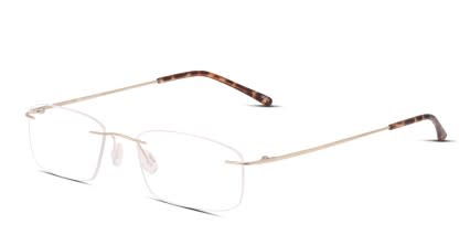 Ottoto Romo Gold Prescription Eyeglasses