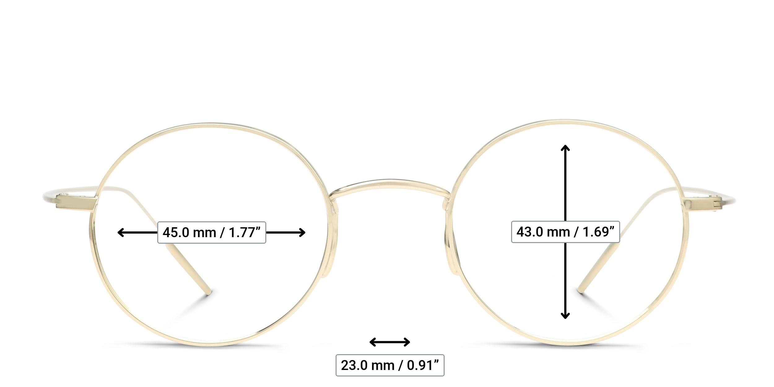 Ottoto Forge Gold Prescription Eyeglasses