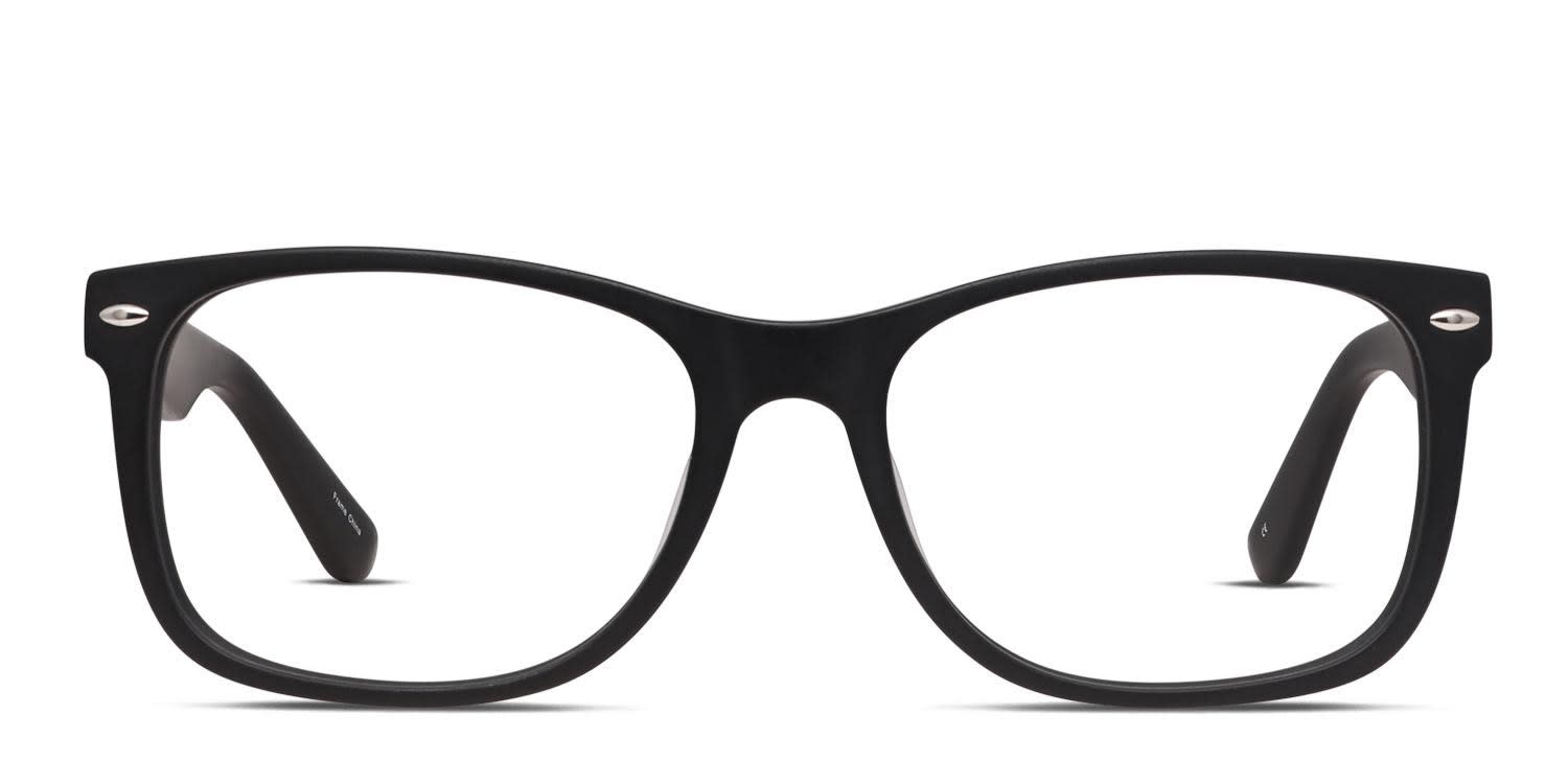 Classique Matte Black Prescription Eyeglasses