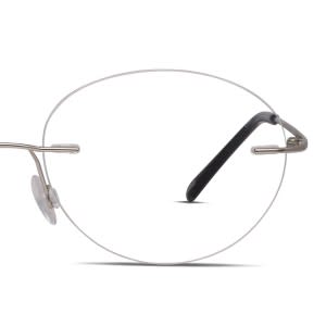 Ottoto Bellissimo Silver Prescription Eyeglasses