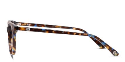 Muse Nancy Tortoise, Blue Prescription Eyeglasses