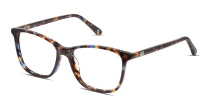 Muse Nancy Tortoise, Blue Prescription Eyeglasses