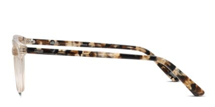 Ottoto Mattia Beige, Clear Prescription Eyeglasses