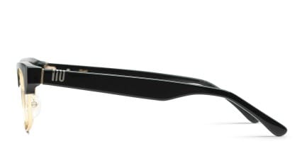 Muse Mod Black, Gold Prescription Eyeglasses