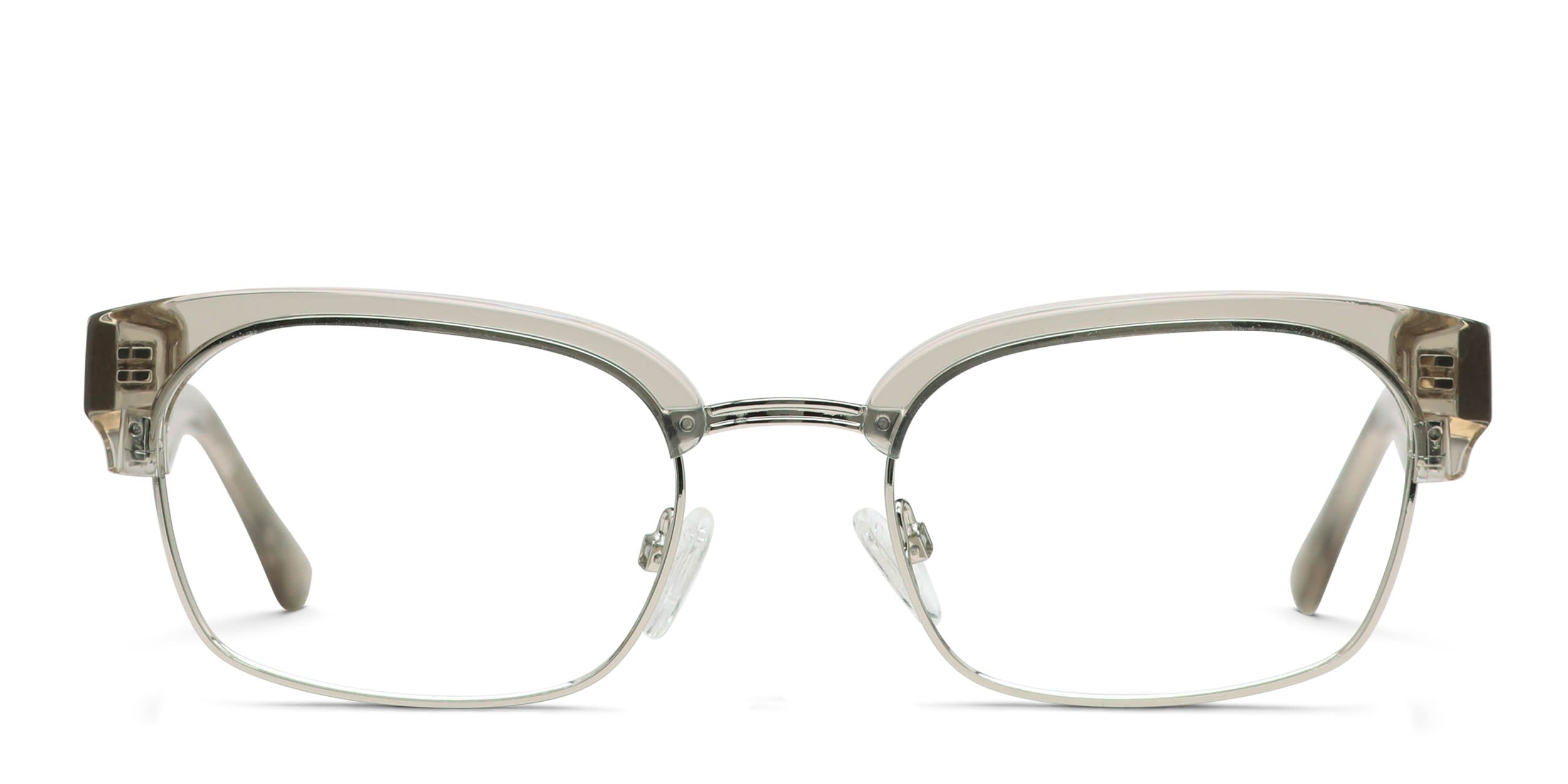 Muse Mod Beige, Silver Prescription Eyeglasses