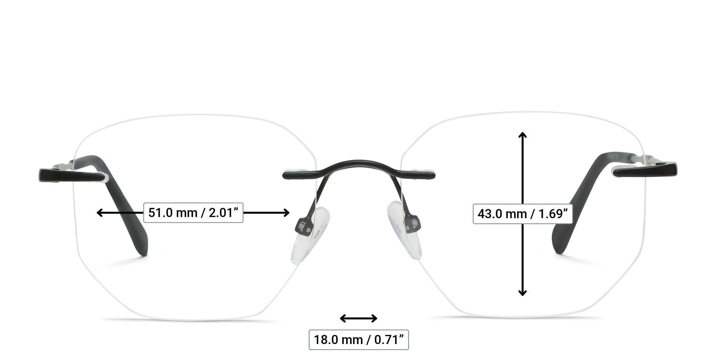 Peck Black Prescription Eyeglasses