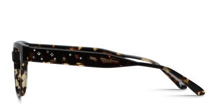 Amelia E. Halley Tortoise Prescription Eyeglasses