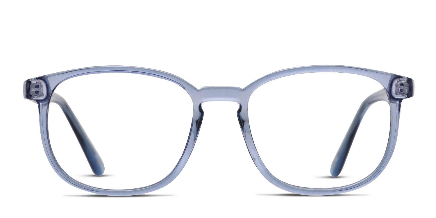 Muse x Transitions Campbell Blue, Brown Prescription Eyeglasses
